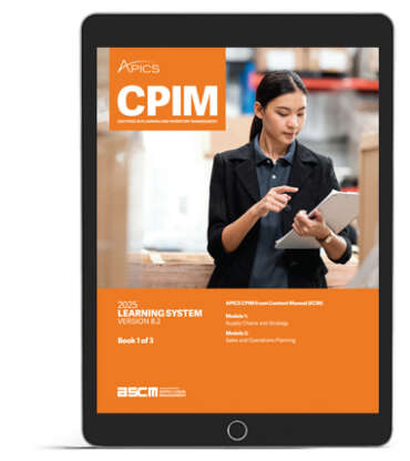 APICS CPIM – Certified in Planning and Inventory Management - Advanced ...