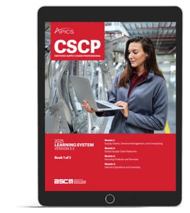 APICS CSCP – Certified Supply Chain Professional - Advanced Value Chain ...